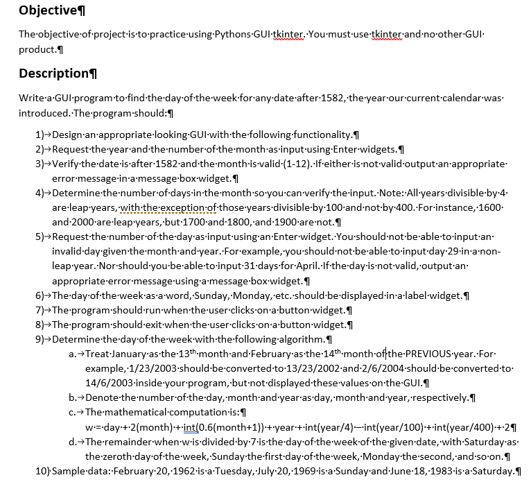 Objective The objective of project is to | Chegg.com