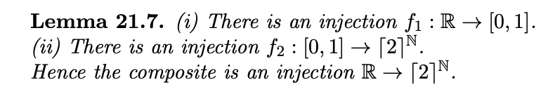 Solved Ex. 3 Construct an explicit injection ⌈20⌉N→⌈2⌉N, and | Chegg.com