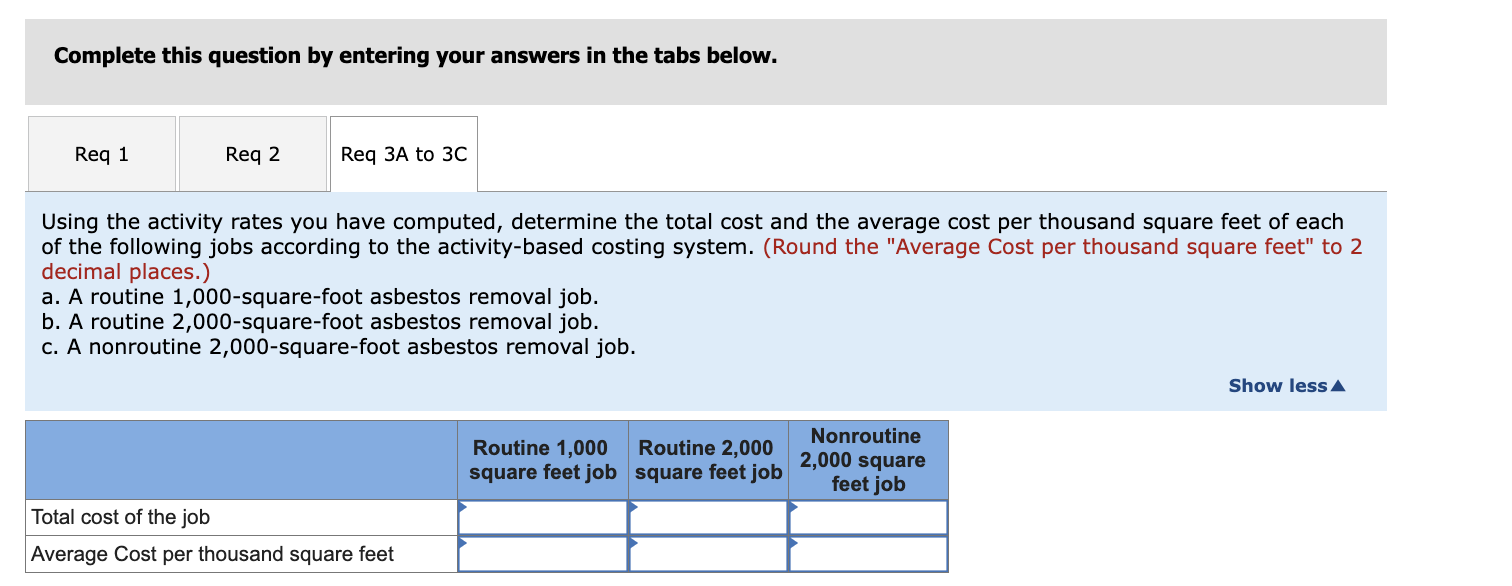 Solved Problem 7-18 (Algo) Activity-Based Costing and | Chegg.com