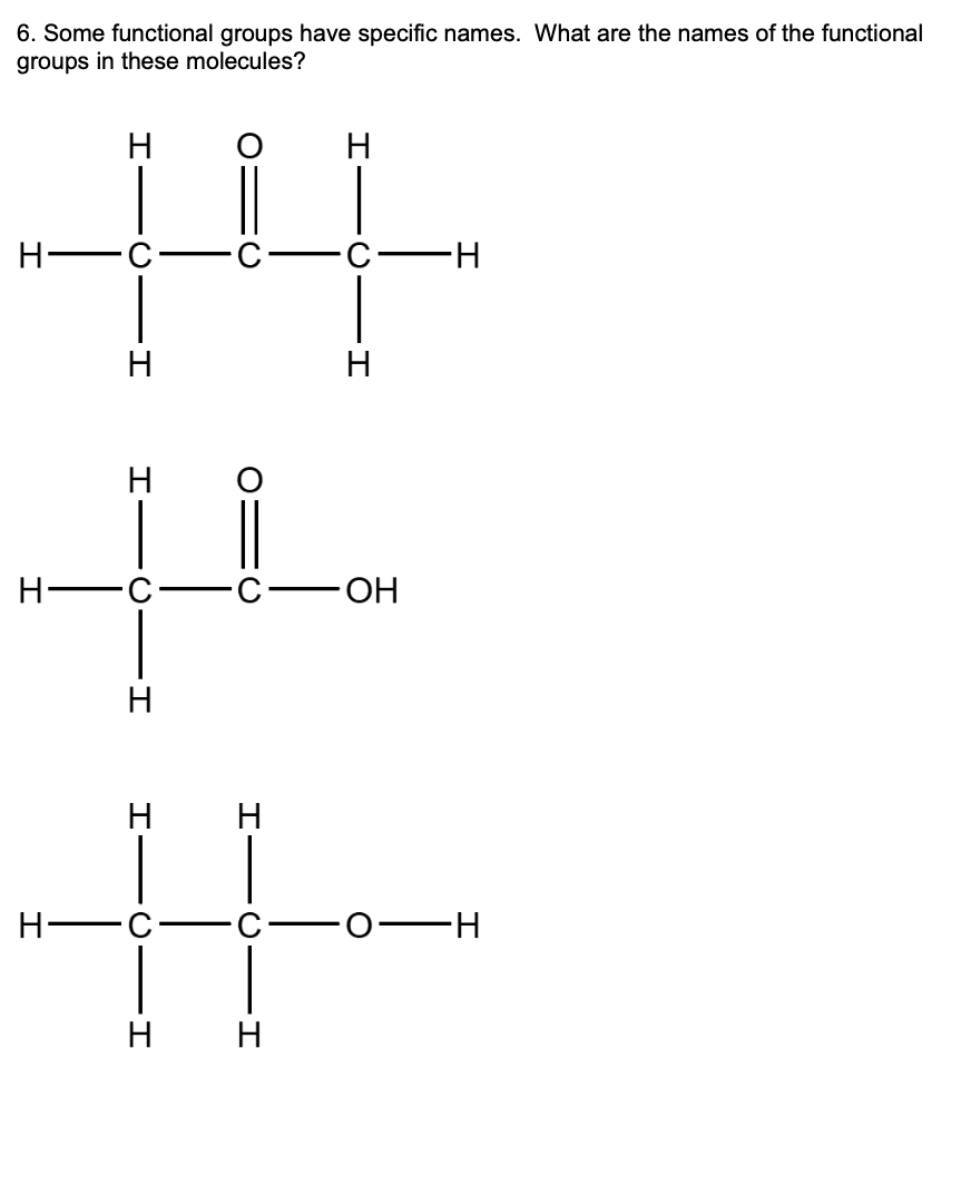 Solved 5. Look at the molecules shown below. Indicate Yes or | Chegg.com