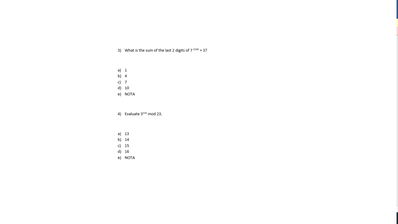 Solved 1) How many positive integers less than 1000 have the | Chegg.com Solved 1) How many positive integers less than 1000 have the | Chegg.com