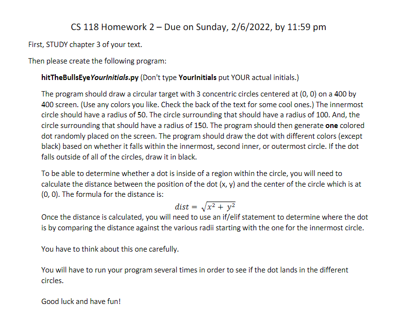 Solved CS 118 Homework 2-Due on Sunday, 2/6/2022, by 11:59 | Chegg.com