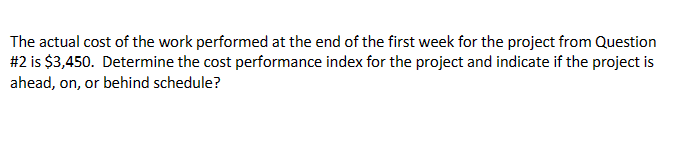 Solved A project consist of three tasks. Task A is scheduled | Chegg.com