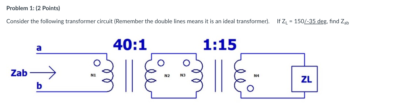 Solved Problem 1: (2 Points)Consider the following | Chegg.com Solved Problem 1: (2 Points)Consider the following | Chegg.com