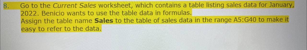 Solved Go to the Current Sales worksheet, which contains | Chegg.com