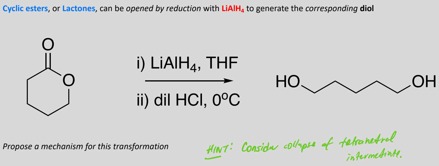 Lialh4 Mechanism