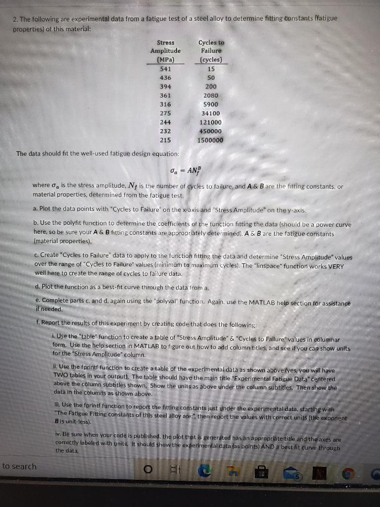 Solved I Need Help Writing The Correct Matlab Livescript 1542