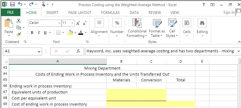 Solved please,need the answers in excel formula format EX: | Chegg.com