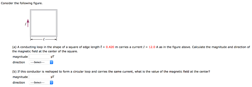 Solved Consider the following figure (a) A conducting loop | Chegg.com