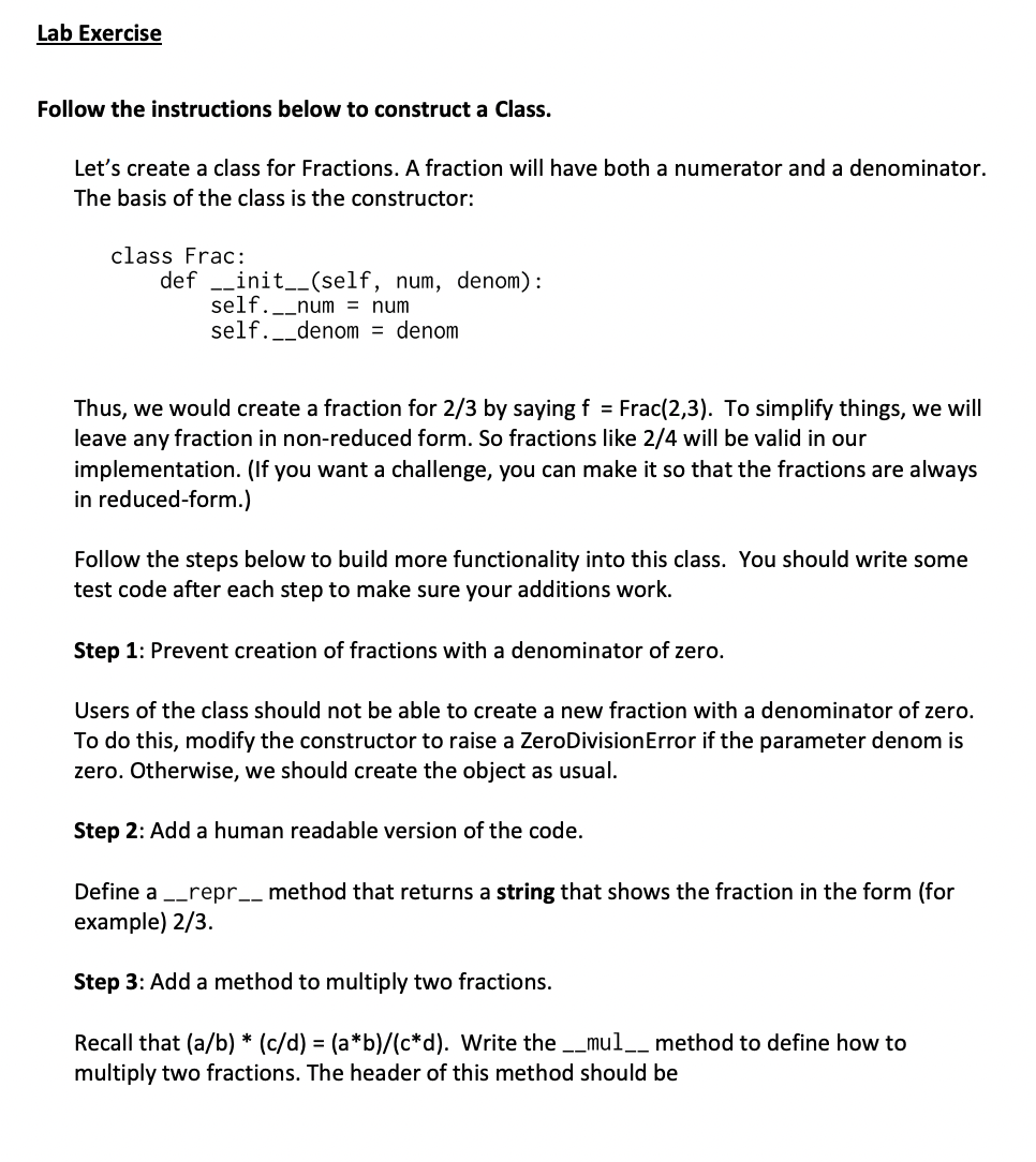 Solved Lab Exercise Follow the instructions below to | Chegg.com