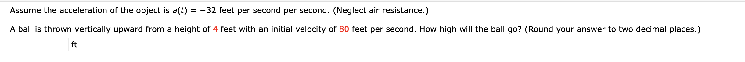 Solved Assume The Acceleration Of The Object Is A T 32