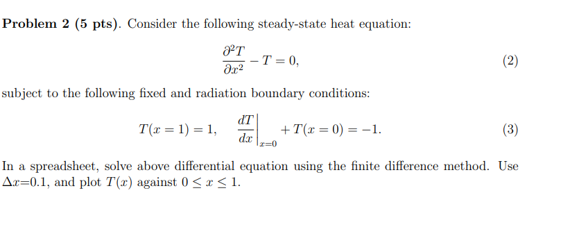 Solved Problem 2 (5 pts). Consider the following | Chegg.com Solved Problem 2 (5 pts). Consider the following | Chegg.com