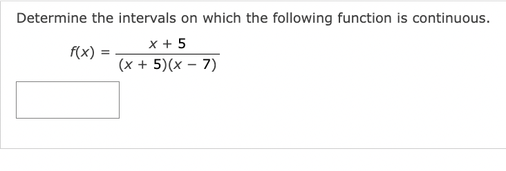 Solved Determine the intervals on which the following | Chegg.com