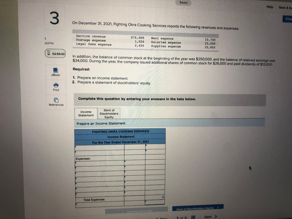 Solved Saved Help Save & E Chec On December 31, 2021, | Chegg.com Solved Saved Help Save & E Chec On December 31, 2021, | Chegg.com
