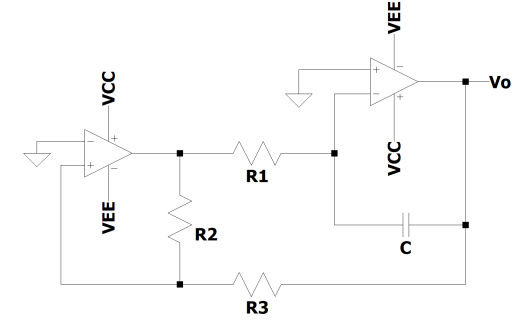 Solved Design the oscillator circuits shown in the following | Chegg.com