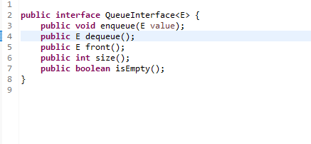 Solved public interface StackInterface { public E pop(); | Chegg.com
