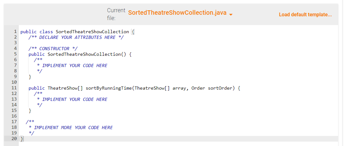 Solved You are tasked with writing a class called | Chegg.com