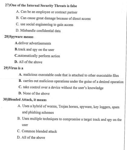 Solved 21)Authentication applied to the entire original IP | Chegg.com