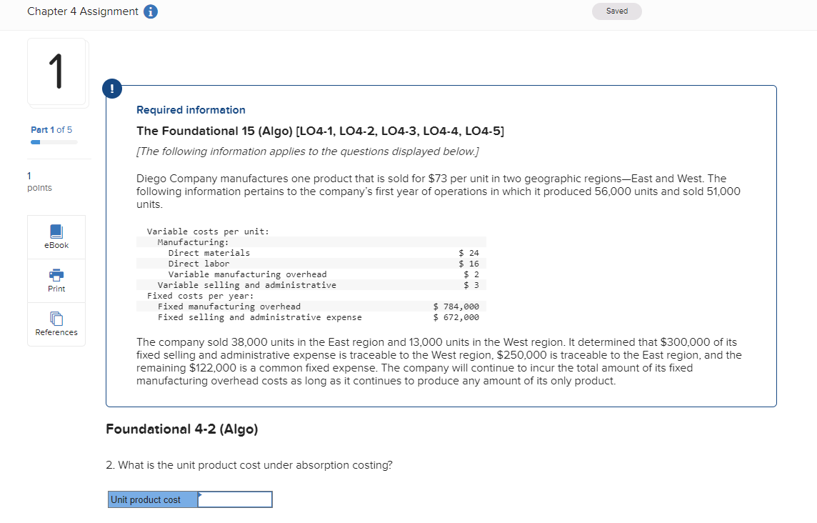 Solved Required Information The Foundational 15 Algo 