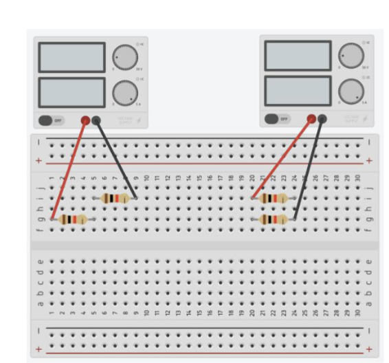 Solved Which of the following two setups is series and which | Chegg.com