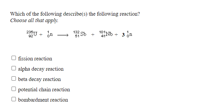 Solved Complete the following nuclear bombardment equation | Chegg.com