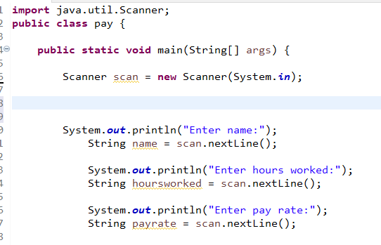 Solved Develop a Java application that determines the gross | Chegg.com