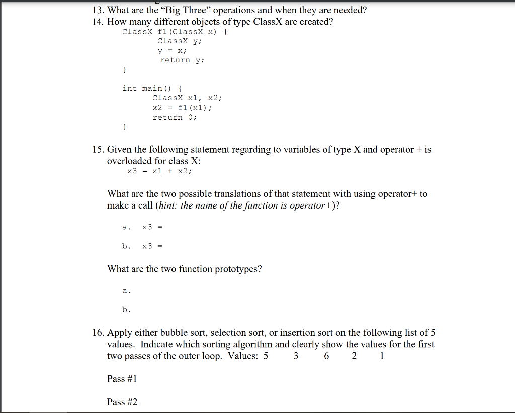 Solved Some Review Questions/Exercises 1. Is a friend | Chegg.com