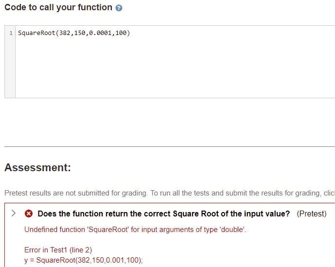 Solved THIS IS THE FUNCTION I USED IN MATLAB | Chegg.com
