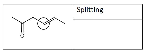 Solved Draw schematically what the expected 1H splitting | Chegg.com