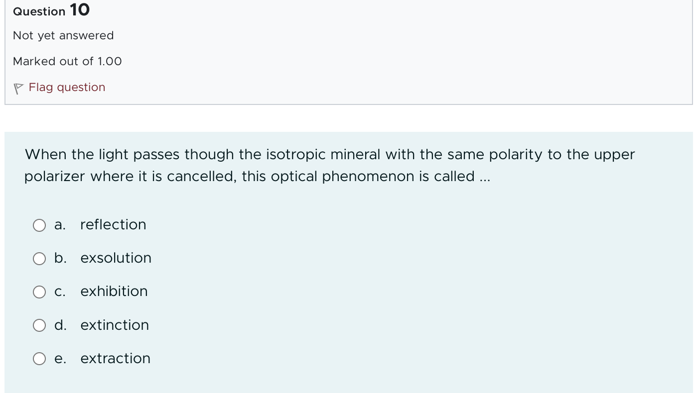 Solved Distinguishing between an isotropic and an | Chegg.com