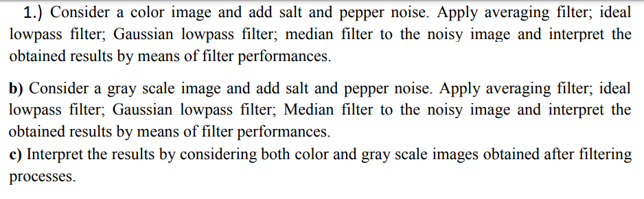 Solved Image Processing ; (Urgently, Please Your | Chegg.com