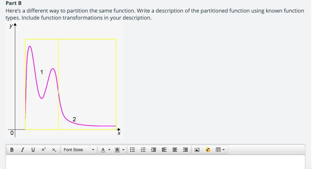 Solved We can partition complex graphs to describe them. | Chegg.com