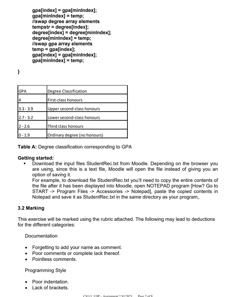 Solved 2.1 Problem Statement Recently at a University, there | Chegg.com