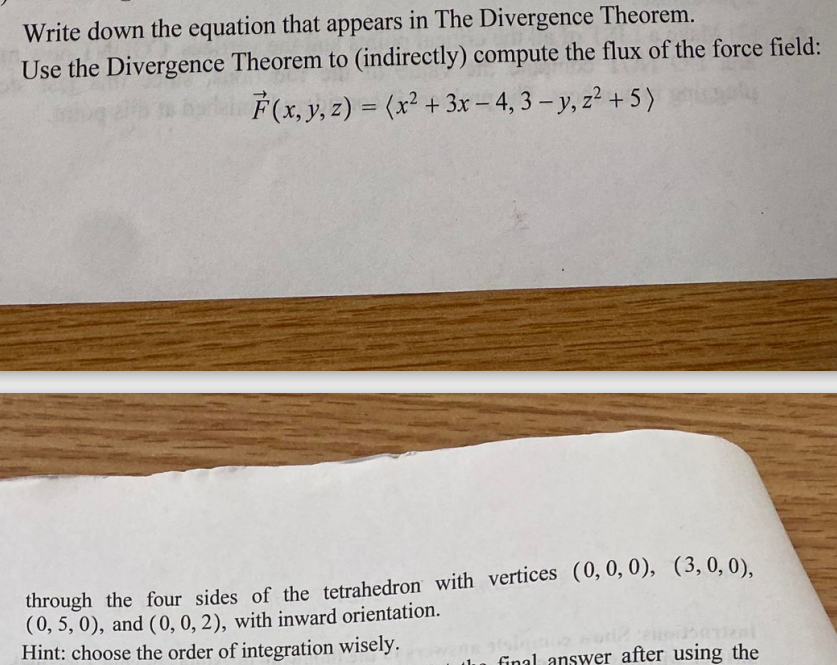 Solved Write down the equation that appears in The | Chegg.com