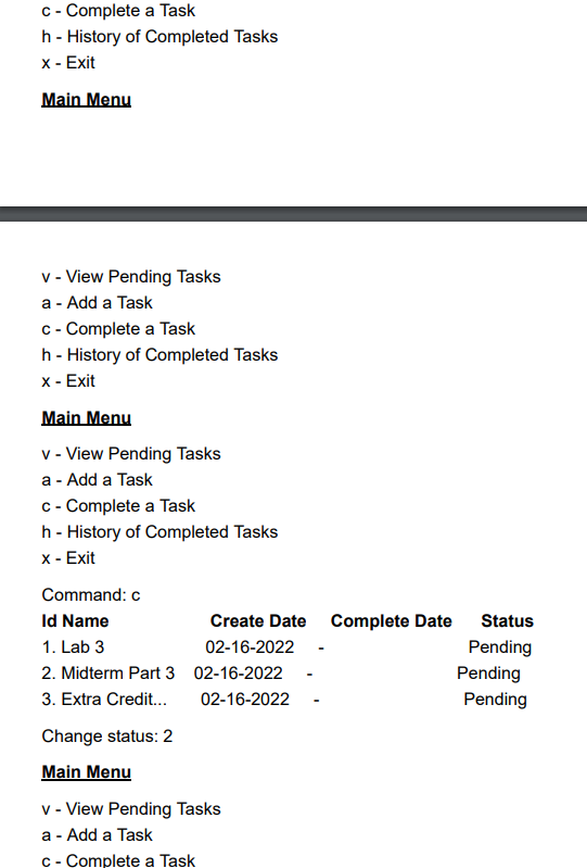 Solved Create an object-oriented program (OOP) using the | Chegg.com