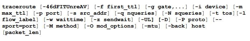 Solved Part 3: As we discussed in the lectures, traceroute | Chegg.com