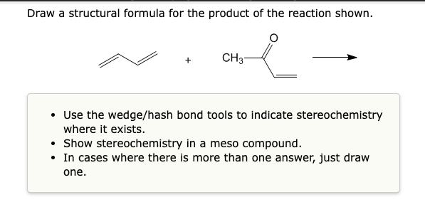 Solved Draw a structural formula for the product of the | Chegg.com