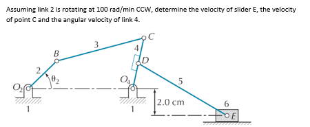 Solved Use the velocity polygon method to solve. Show | Chegg.com