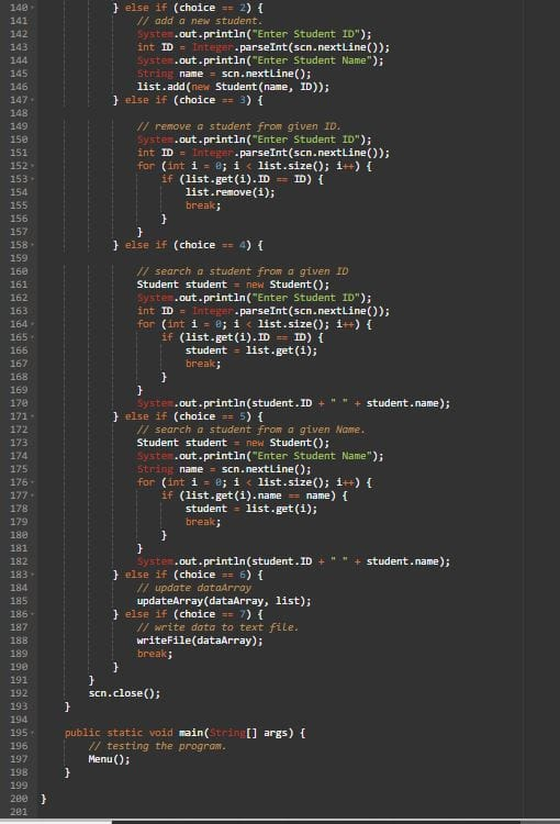 Solved Write a Java program that can maintain a roster of | Chegg.com