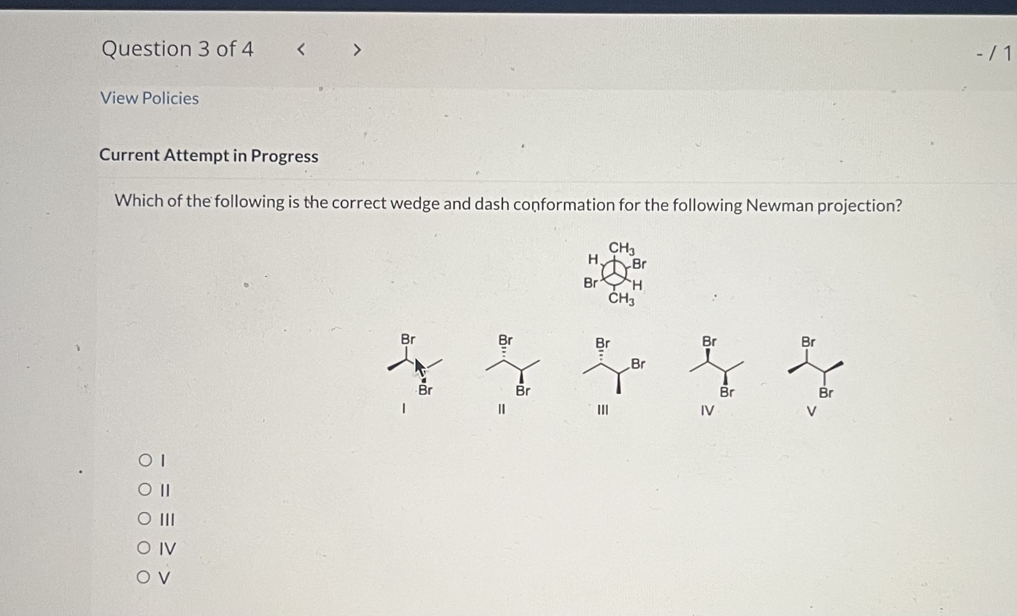 Solved Which of the following is the correct wedge and dash | Chegg.com