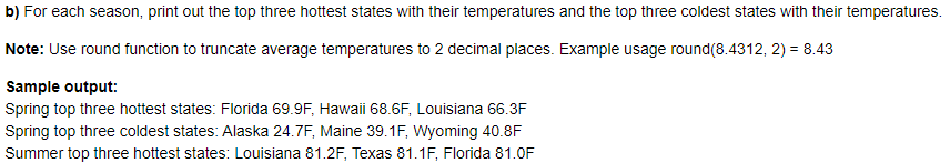 You are given a comma-separated csv file named 'avg | Chegg.com