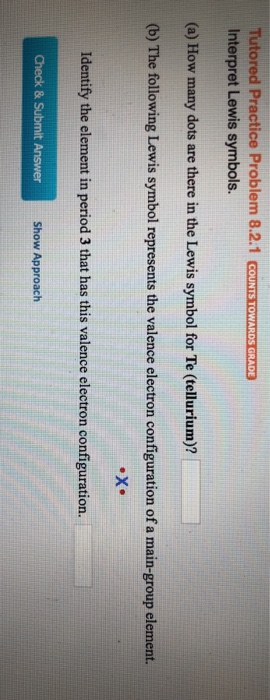 Solved Tutored Practice Problem 8.2.1 COUNTS TOWARDS GRADE | Chegg.com