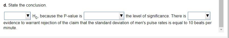 Solved A simple random sample of 41 men from a normally | Chegg.com