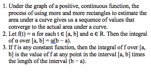Solved 1. Under the graph of a positive, continuous | Chegg.com