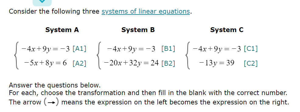 Solved Please help! How do we go from System A to System B | Chegg.com