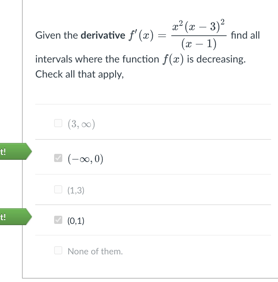 Solved I need an explanation on why the correct answers to | Chegg.com