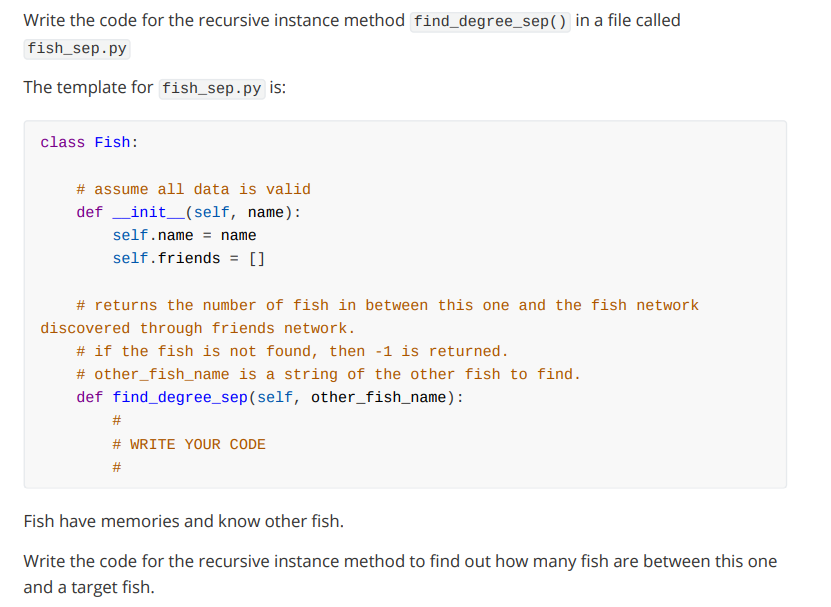 Solved A fish has attributes Fish number: Type: Bony or | Chegg.com
