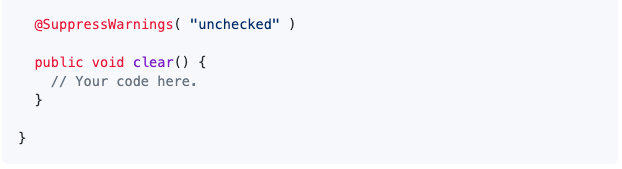 Solved public interface Stack { public abstract boolean | Chegg.com