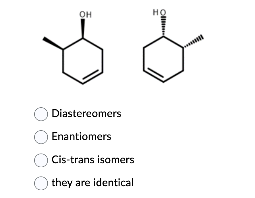 Solved What types of isomers are the pairs of molecules | Chegg.com