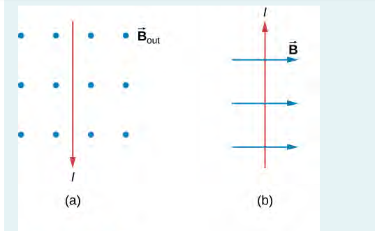 Solved In Figure (a) vector I shows the direction of a | Chegg.com
